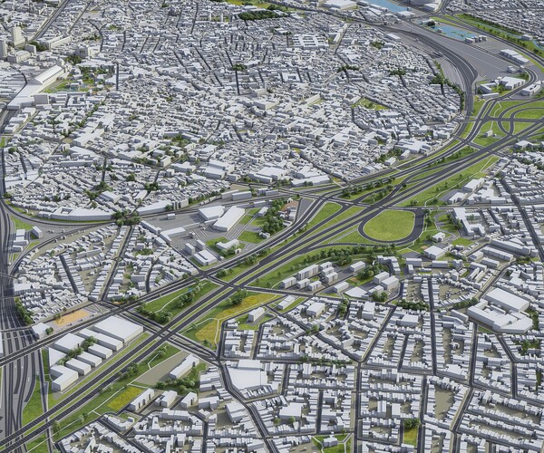 ArtStation - Antwerp - 3D city model | Resources