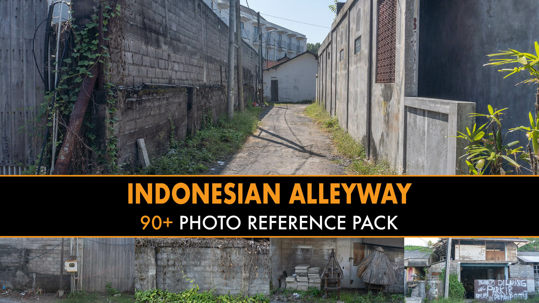 ArtStation - 90+ Bali Indonesia Alleyway - Photo Reference | Resources