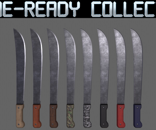 ArtStation - PBR Machete | Game Assets