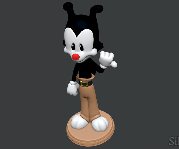 ArtStation - Yakko Warner - Animaniacs 3D print model | Resources