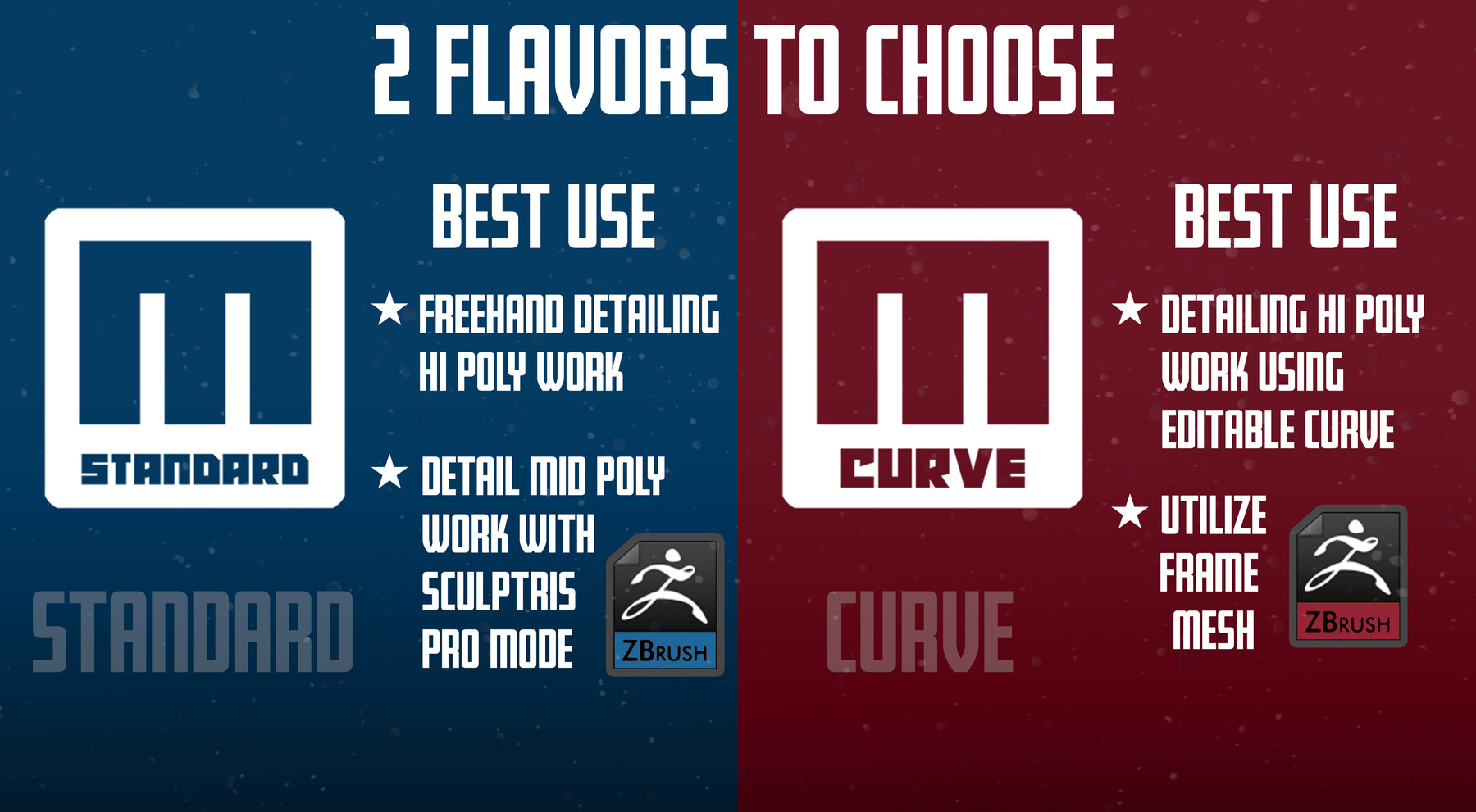 ArtStation - MechaCrust 2: Zbrush Panel Line Brushes | Brushes