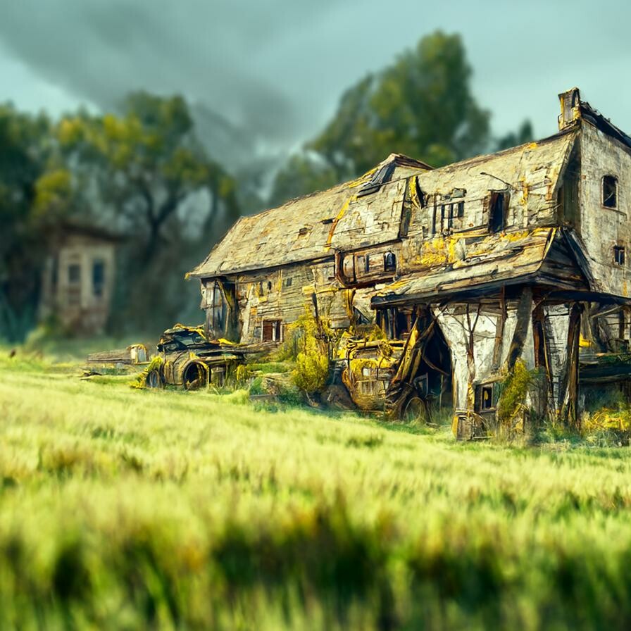 ArtStation - Rotten Farmhouse | Artworks