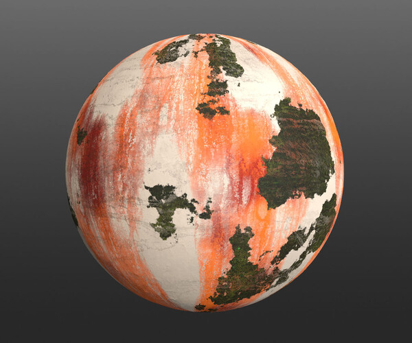 ArtStation - Old Damaged Iron 4k Texture | Game Assets