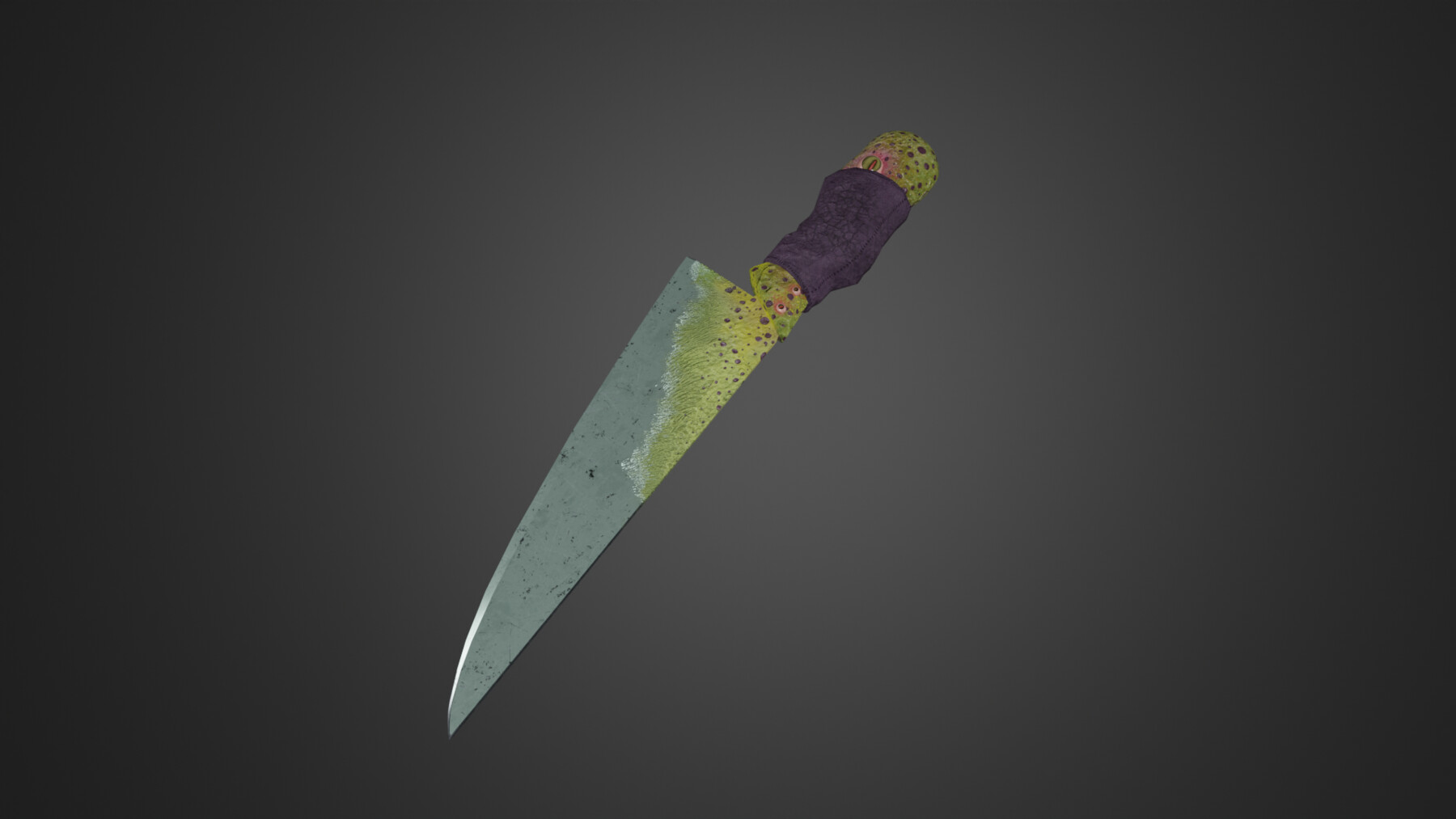 ArtStation - Alien Parasite Knife | Game Assets