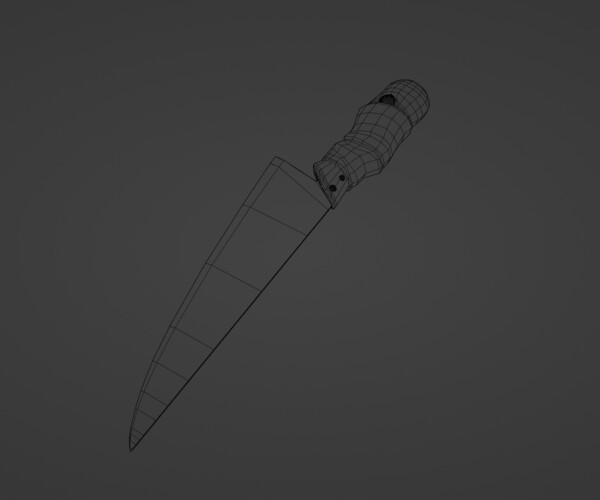 ArtStation - Alien Parasite Knife | Game Assets