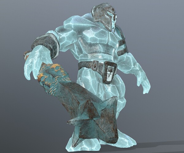 ArtStation - ice monster | Game Assets