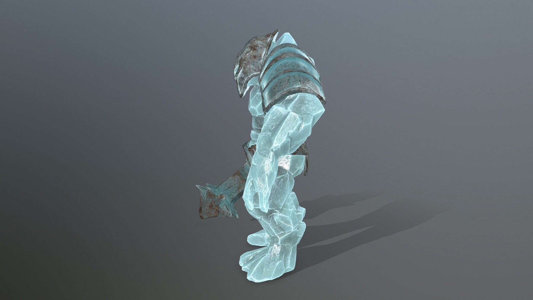 ArtStation - ice monster | Game Assets