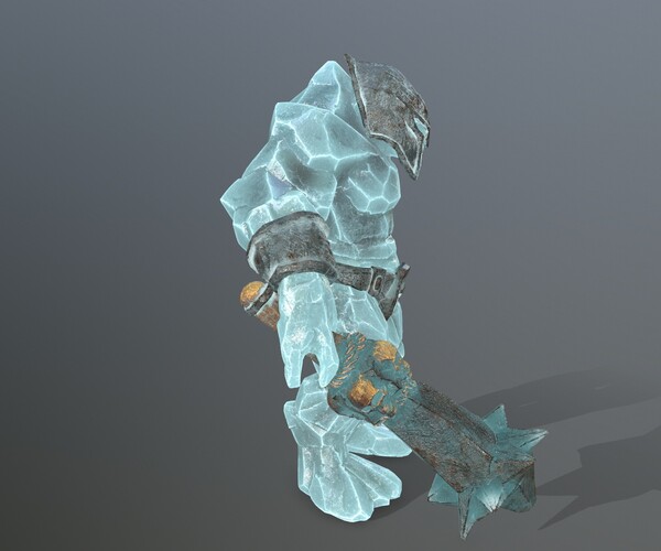 ArtStation - ice monster | Game Assets