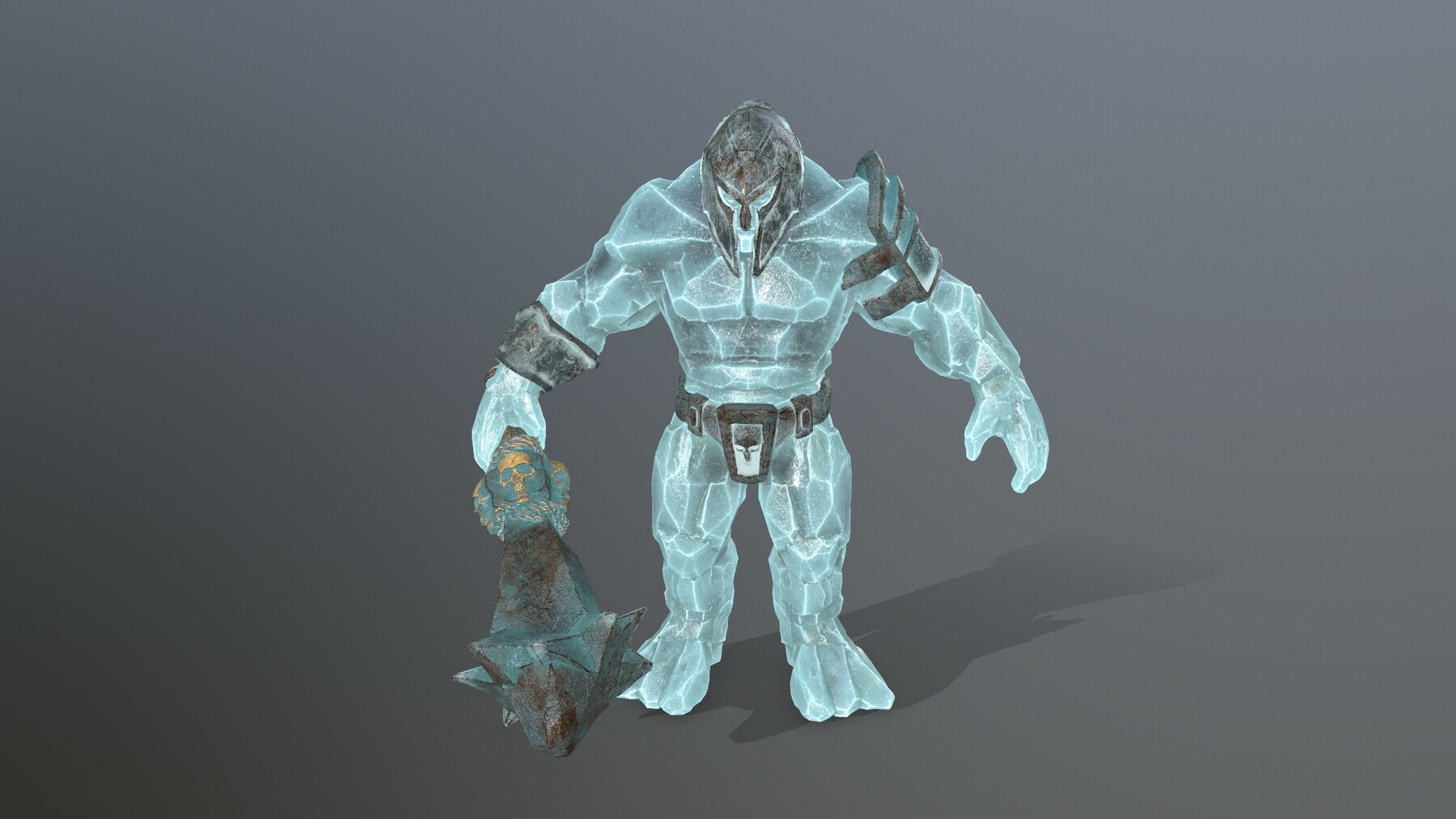 ArtStation - ice monster | Game Assets