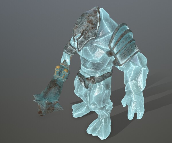 ArtStation - ice monster | Game Assets