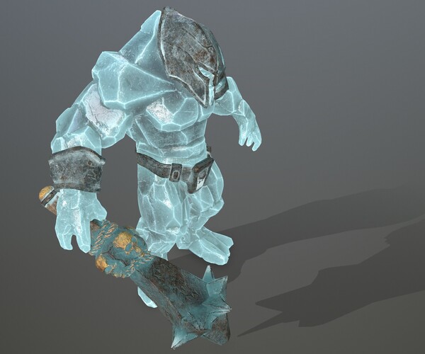 ArtStation - ice monster | Game Assets