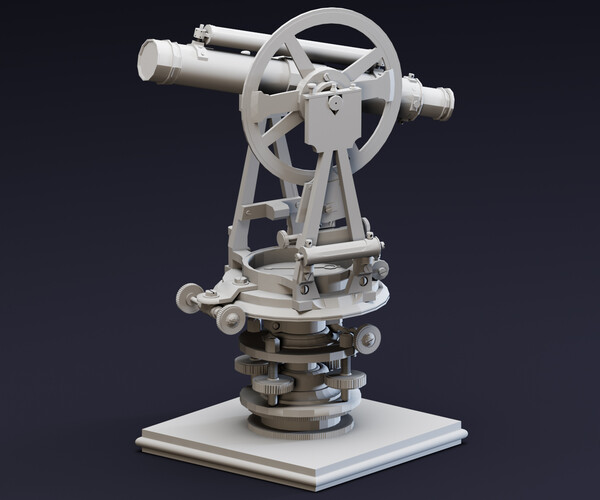 ArtStation - Steampunk Telescopes- High detail 3d models | Resources