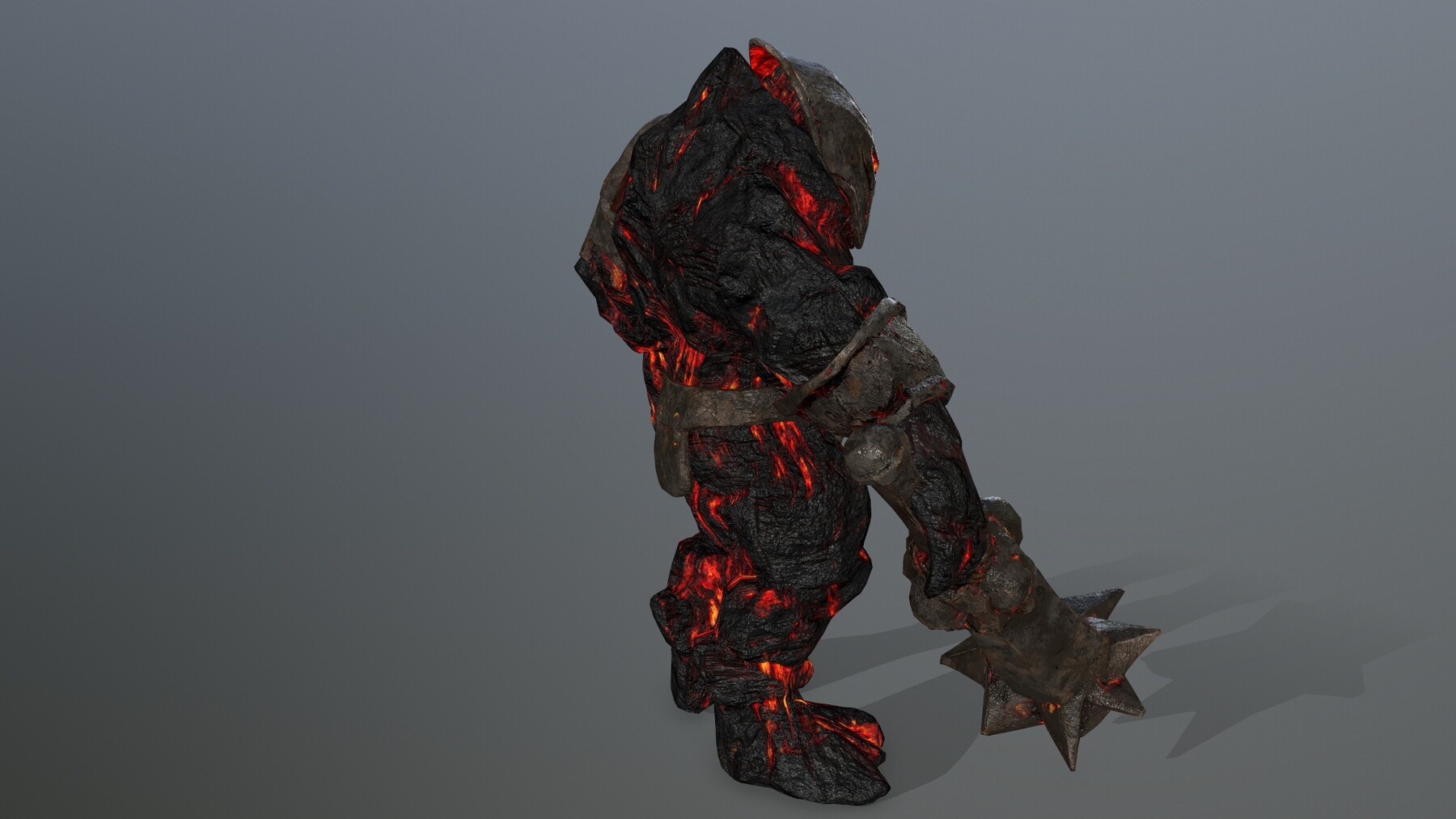 ArtStation - lava monster | Game Assets