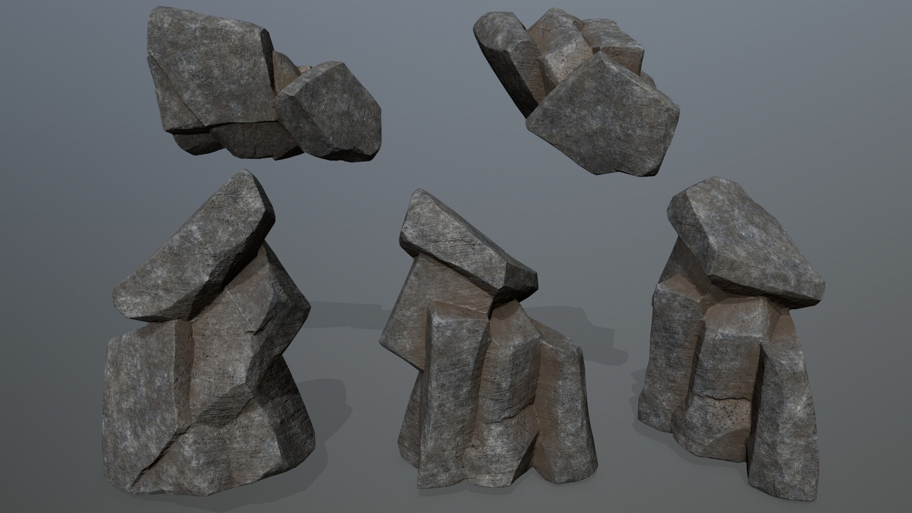 ArtStation - Rock Set | Game Assets