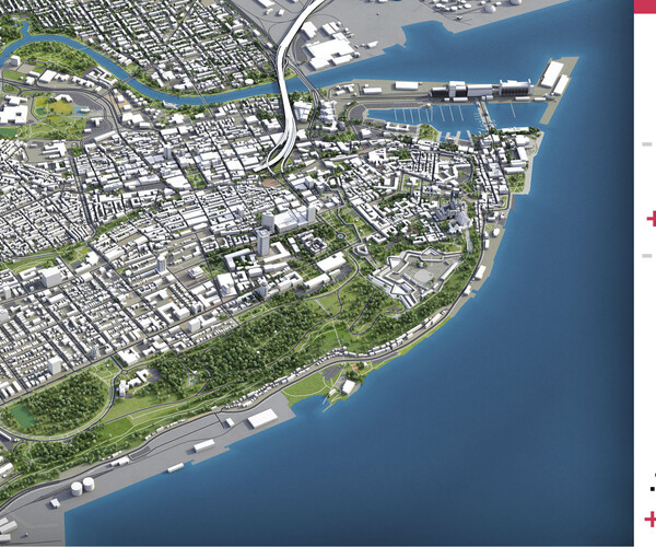 ArtStation - Quebec - 3D city model | Resources