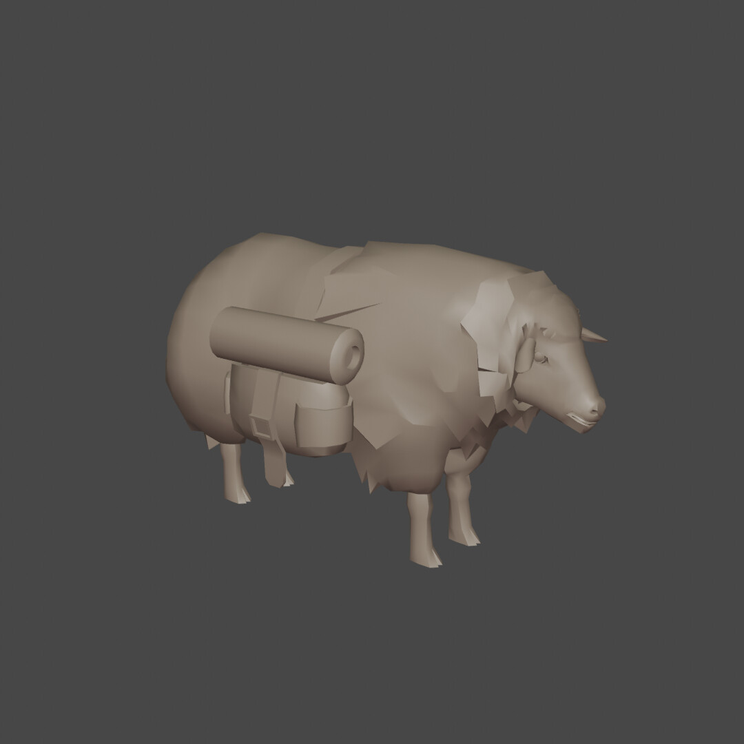 ArtStation - Stylized Sheep | Game Assets