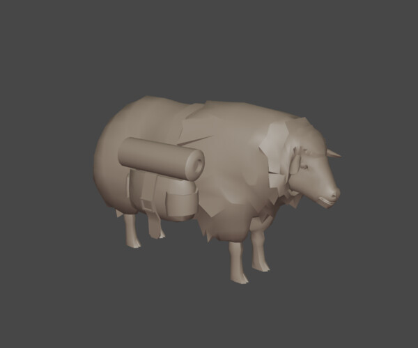 ArtStation - Stylized Sheep | Game Assets