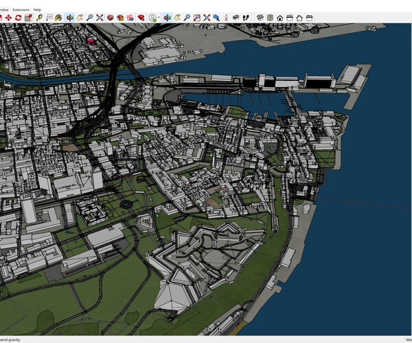 ArtStation - Quebec - 3D city model | Resources