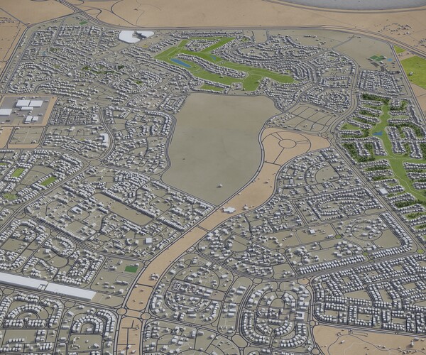 ArtStation - Cairo - 3D city model | Resources