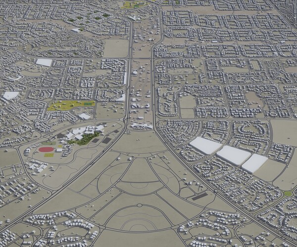 ArtStation - Cairo - 3D city model | Resources