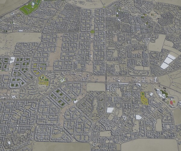 ArtStation - Cairo - 3D city model | Resources