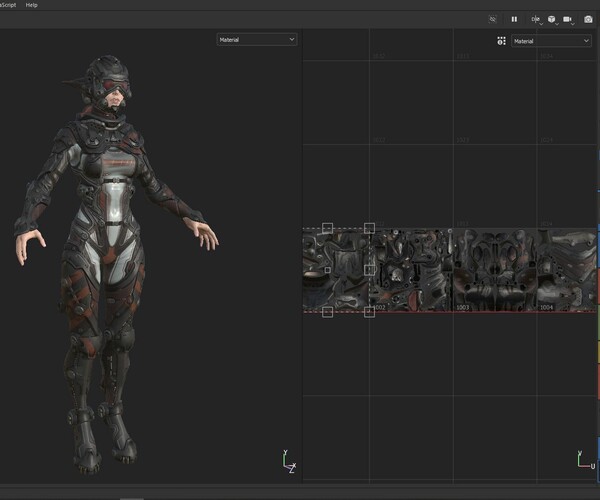 ArtStation - Space Elf | Game Assets