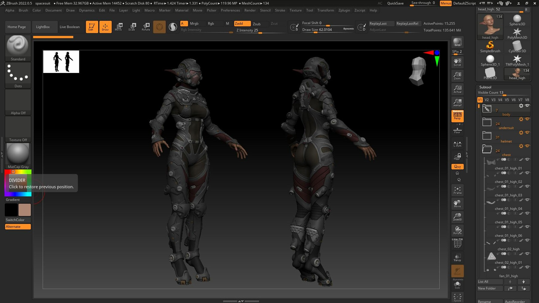 ArtStation - Space Elf | Game Assets