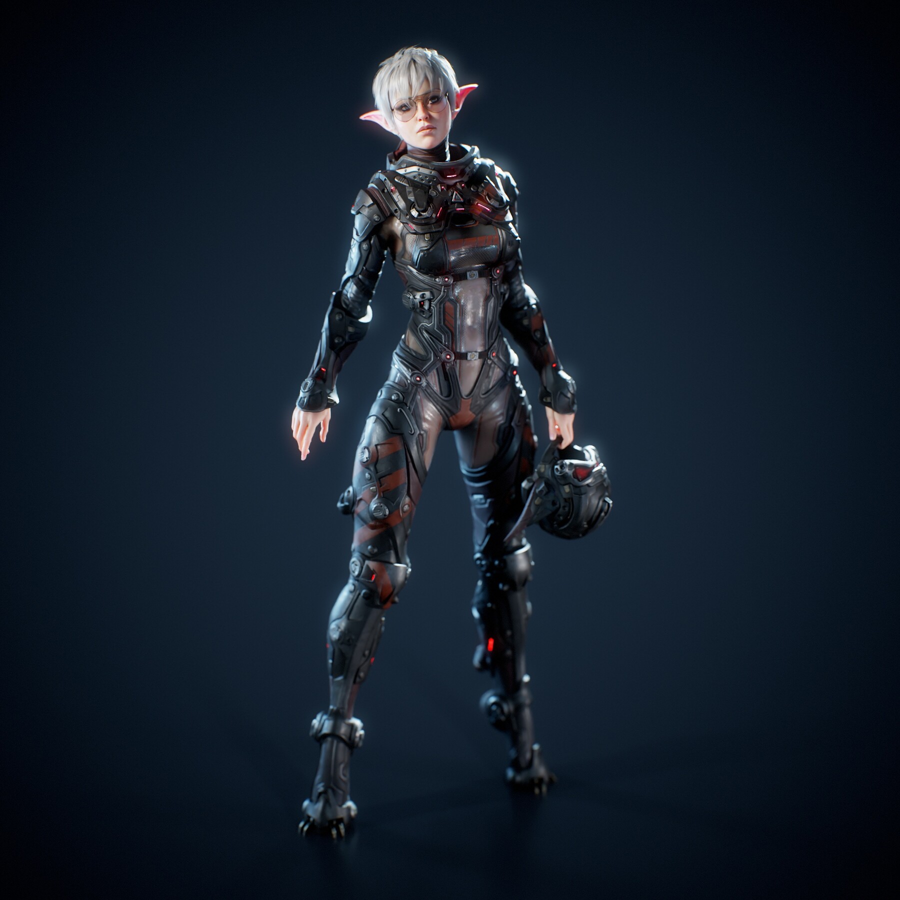 ArtStation - Space Elf | Game Assets