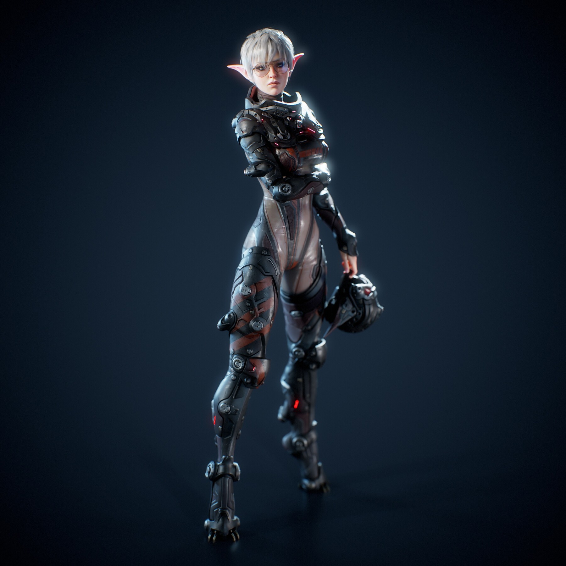 ArtStation - Space Elf | Game Assets
