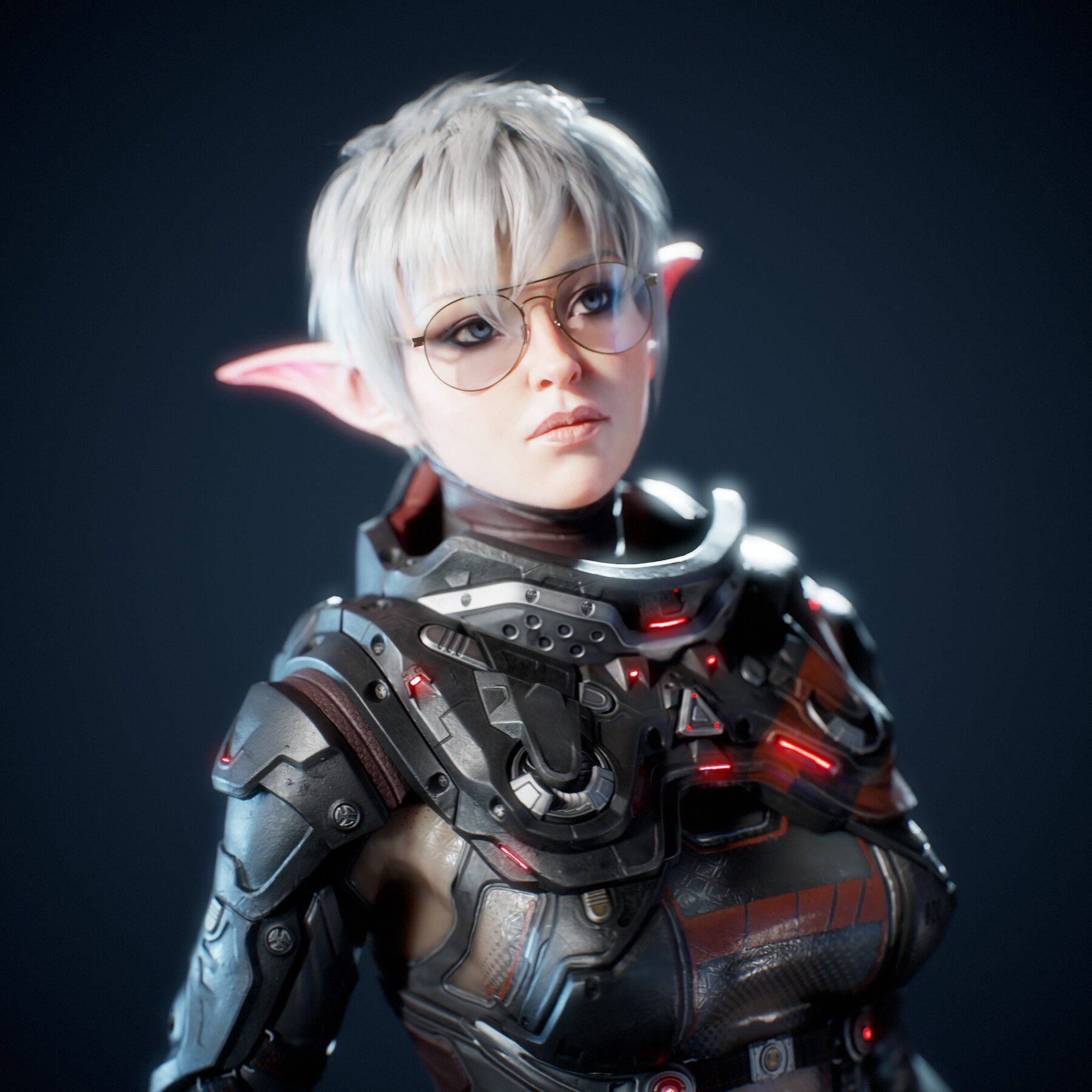 ArtStation - Space Elf | Game Assets