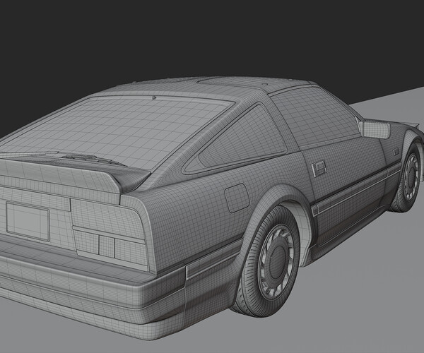 ArtStation - Nissan 300zx z31 1985 | Game Assets