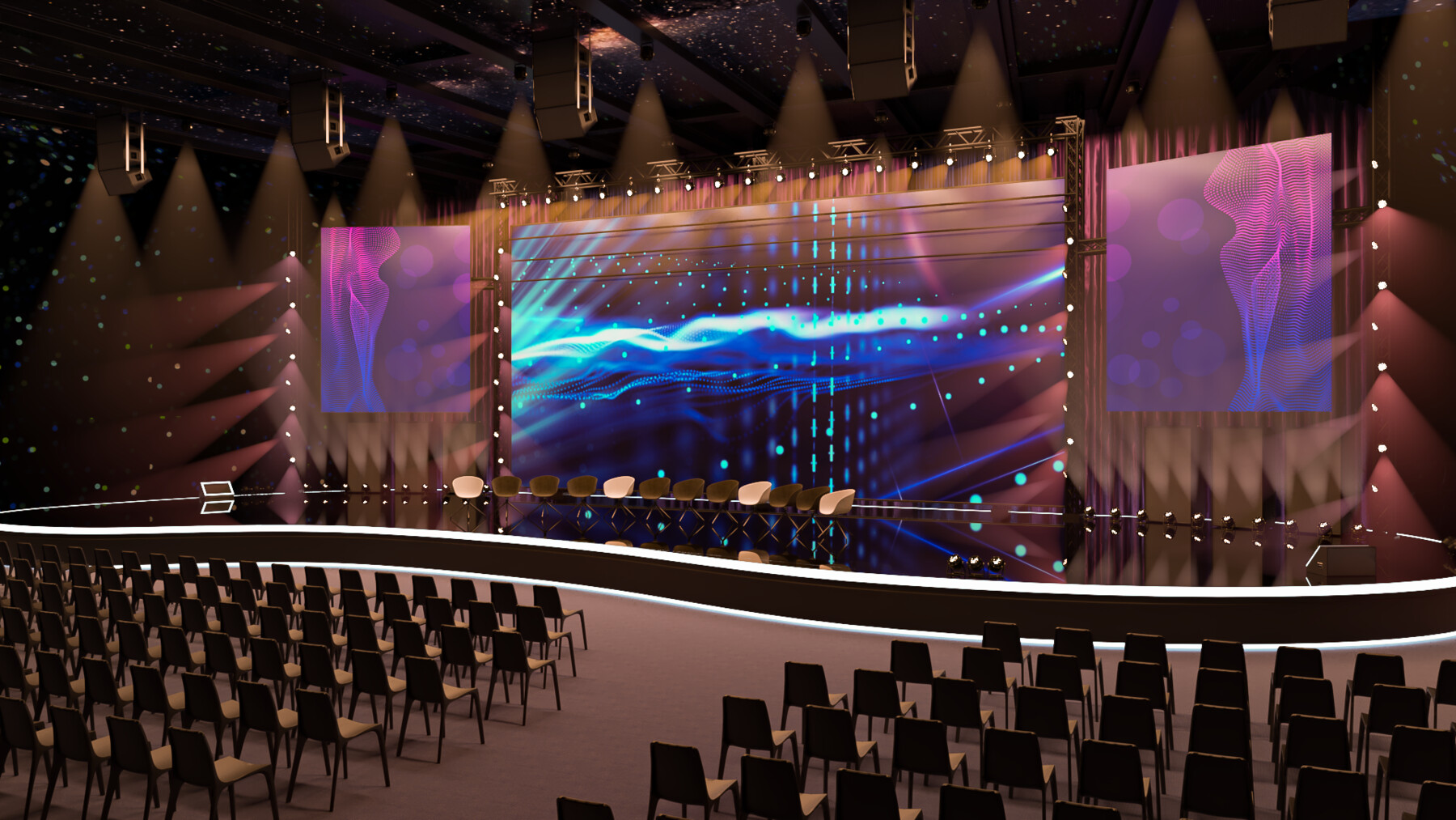 ArtStation - Event stage 3D model | Resources