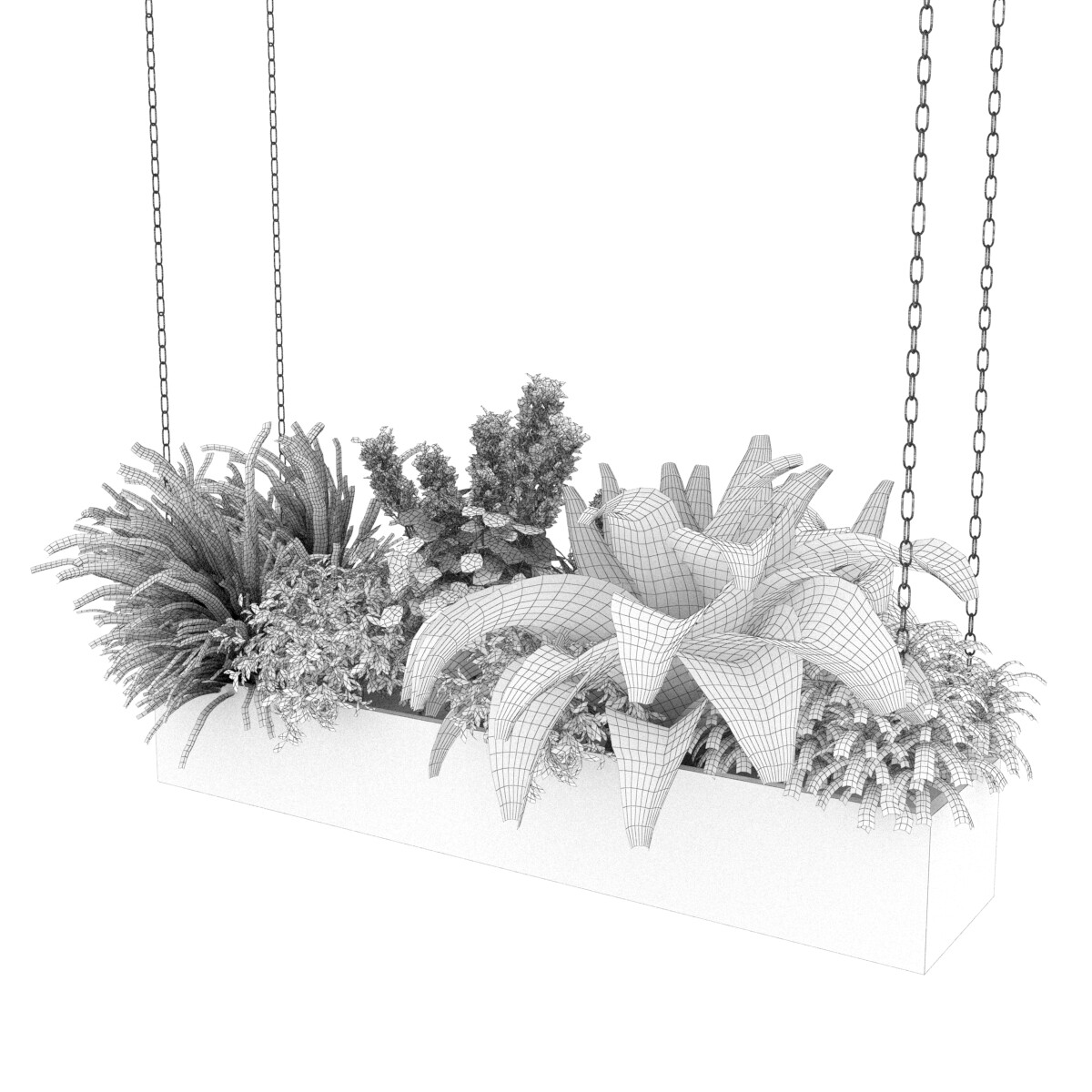 ArtStation - Collection plant vol 225 - leaf - hanging - grass ...