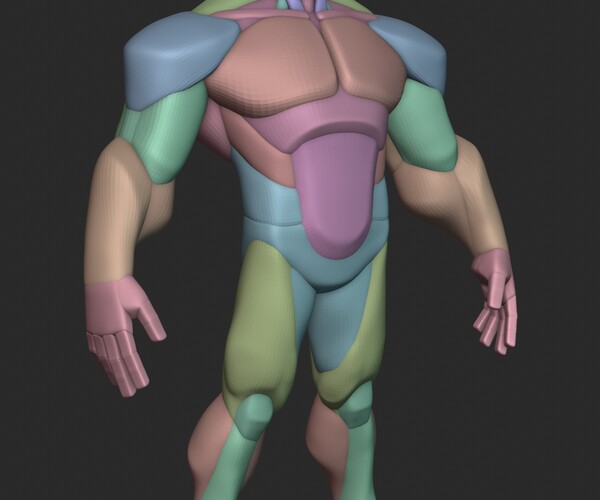 ArtStation - Infinity Hulk Character Anatomy Blockout | Resources