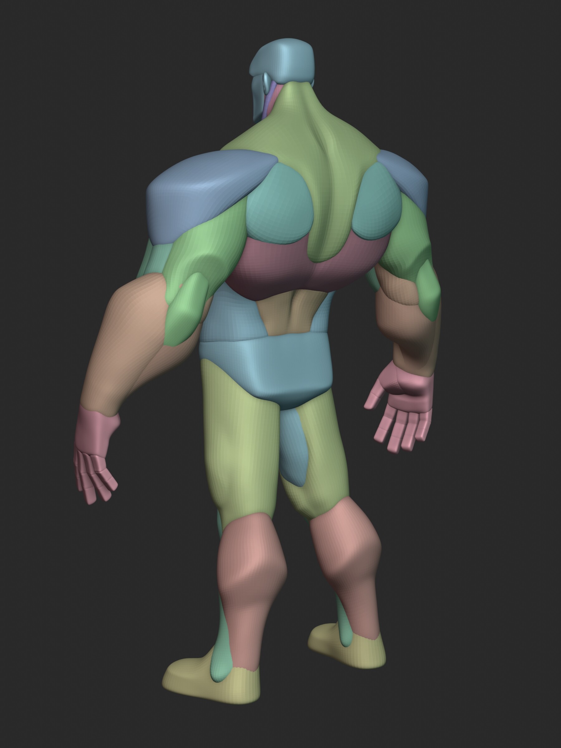 ArtStation - Infinity Hulk Character Anatomy Blockout | Resources