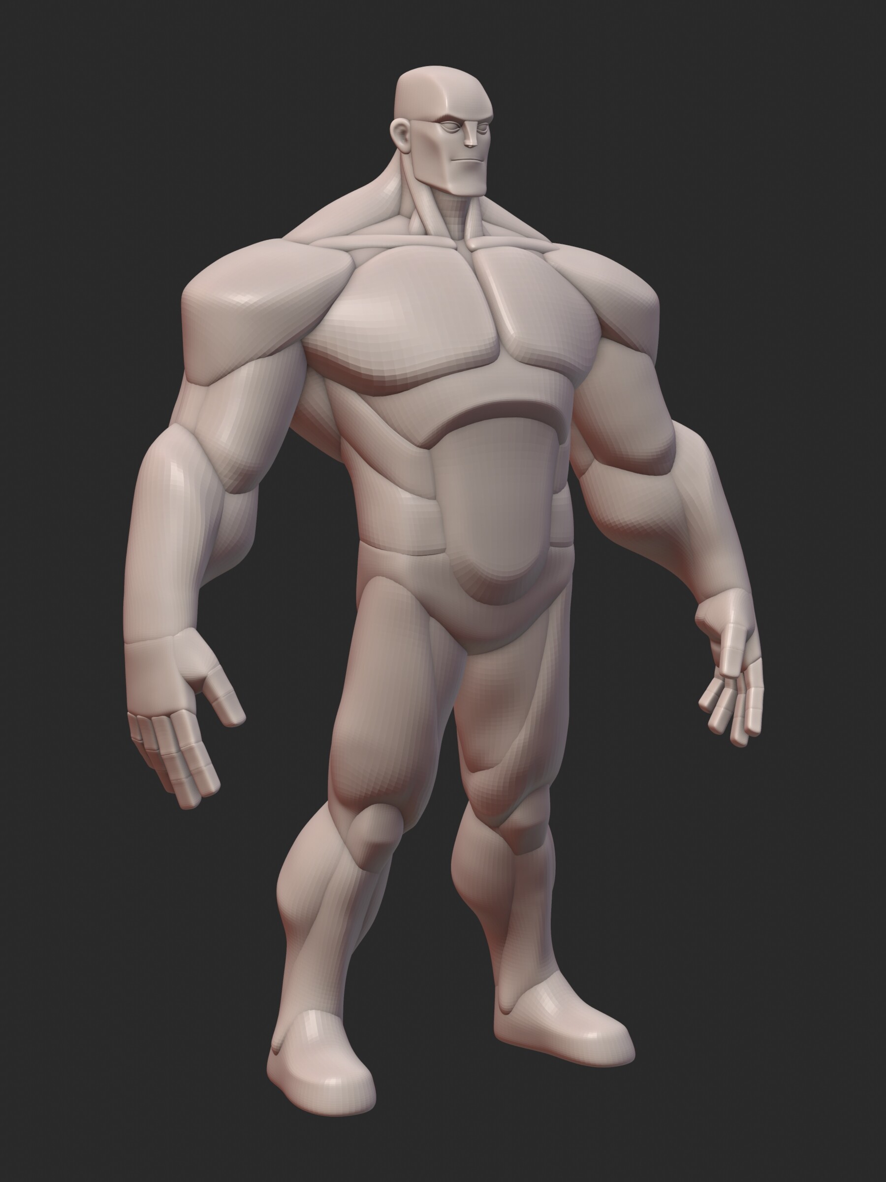 ArtStation - Infinity Hulk Character Anatomy Blockout | Resources