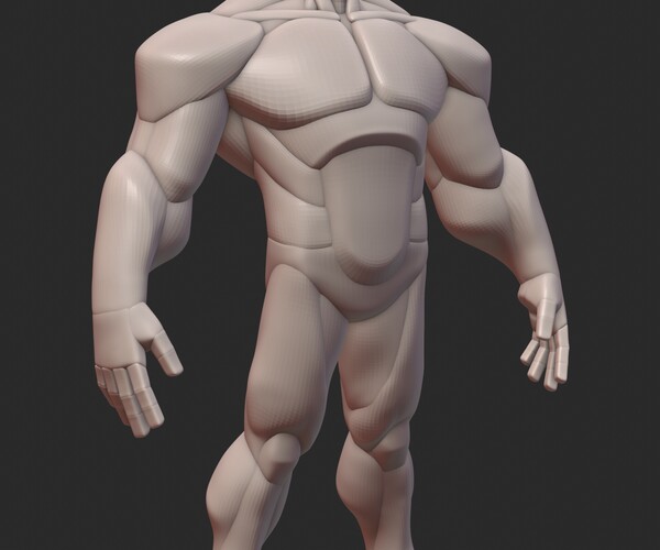 ArtStation - Infinity Hulk Character Anatomy Blockout | Resources