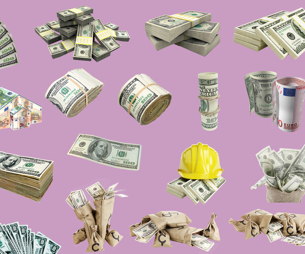ArtStation - 60 Money Overlays PNG, Photoshop Overlays, Cash Overlays ...