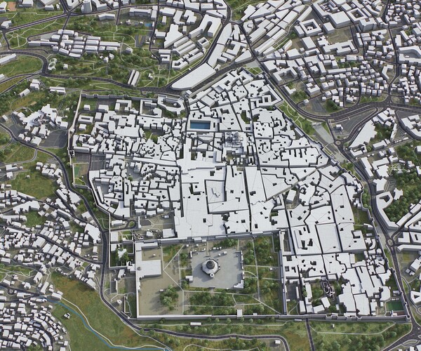 ArtStation - Jerusalem - 3D city model | Resources