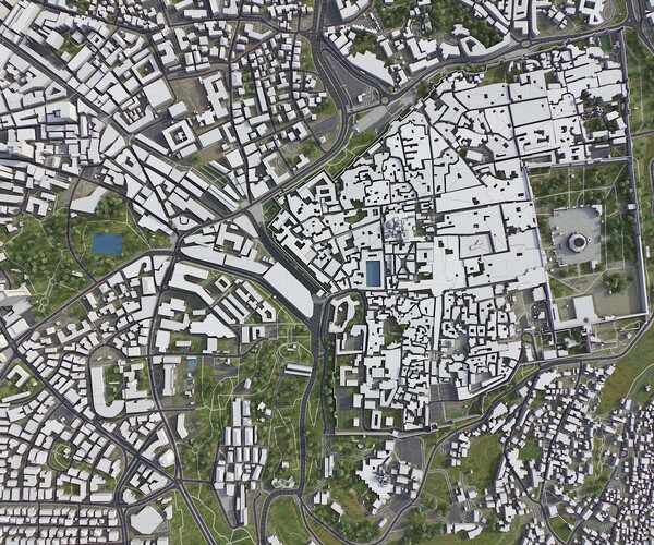 ArtStation - Jerusalem - 3D city model | Resources