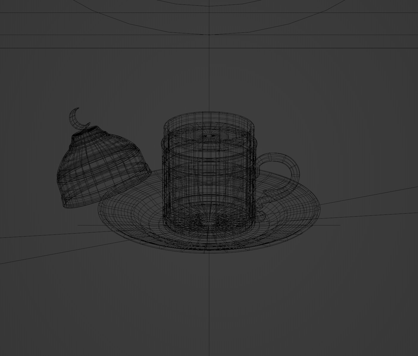 ArtStation - Turkish Cup of Coffee - 3D Models | Resources