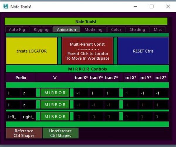 ArtStation - Maya Toolset and Auto Rigger | Resources