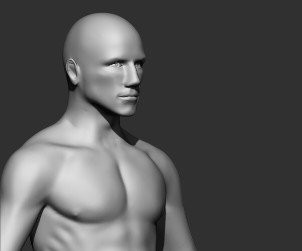 ArtStation - Human Body 3D Print | Game Assets
