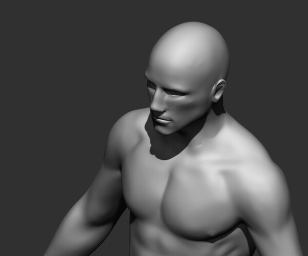 ArtStation - Human Body 3D Print | Game Assets