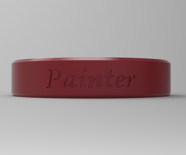 ArtStation - Painter Ring Red | Resources