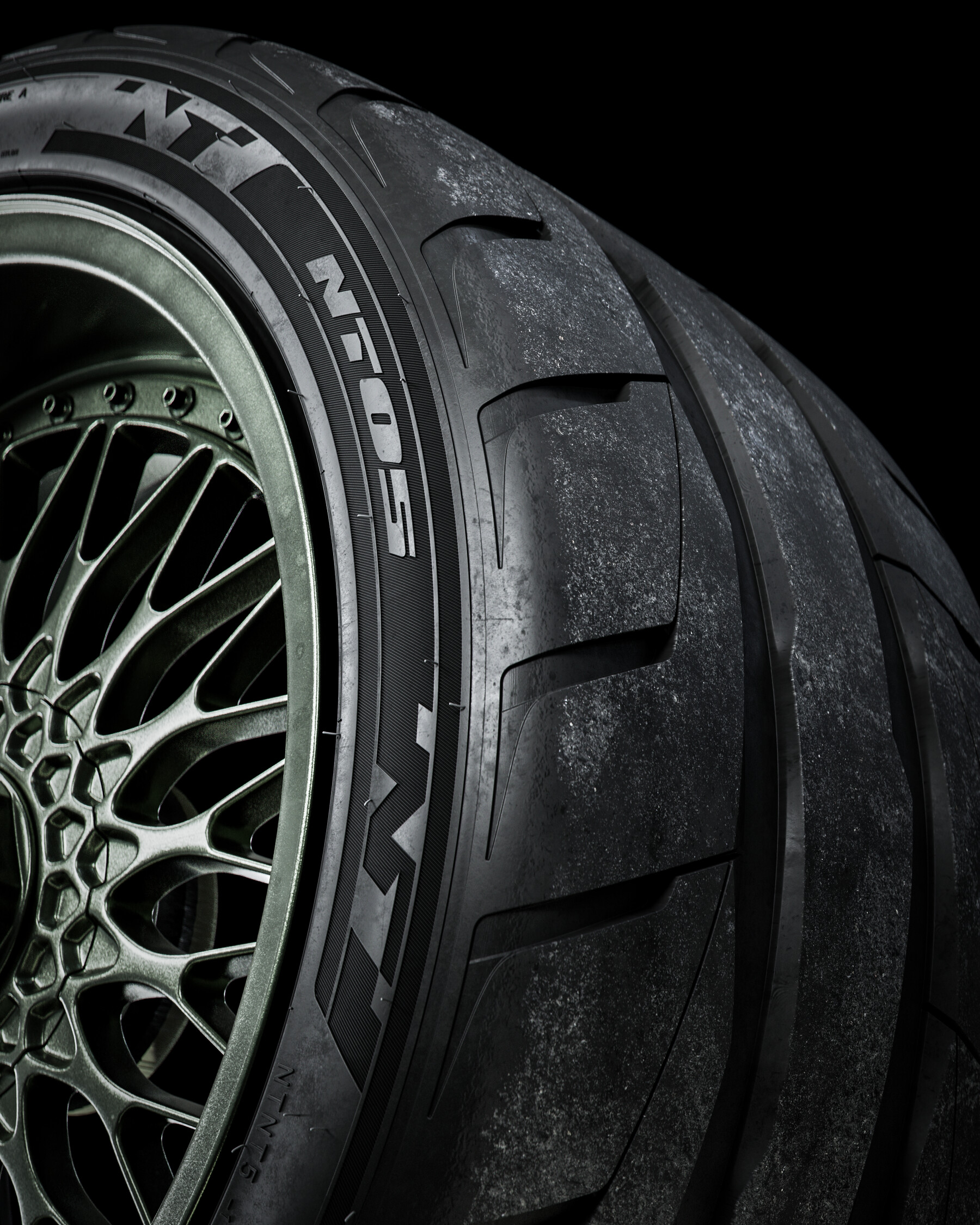 ArtStation - Nitto NT05® • 285/35 ZR18 (101W) (Real World Details ...