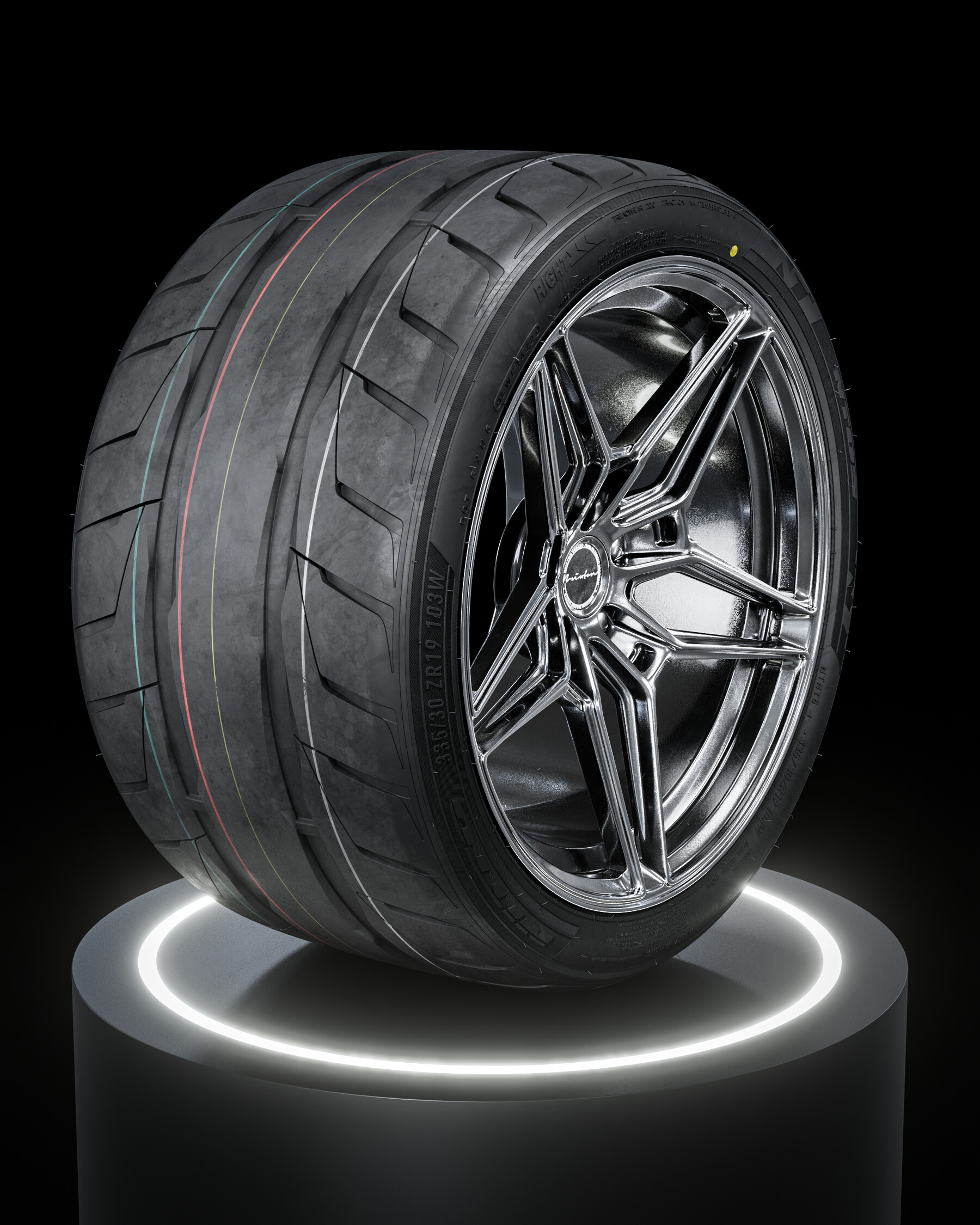 ArtStation - Nitto NT05® • 335/30 ZR19 (103W) (Real World Details ...