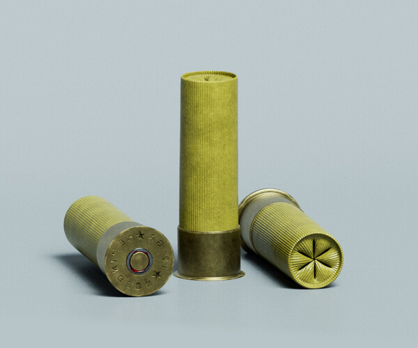 ArtStation - SHOTGUN SHELLS | Game Assets