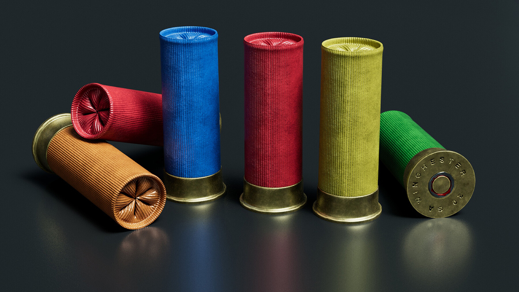 ArtStation - SHOTGUN SHELLS | Game Assets