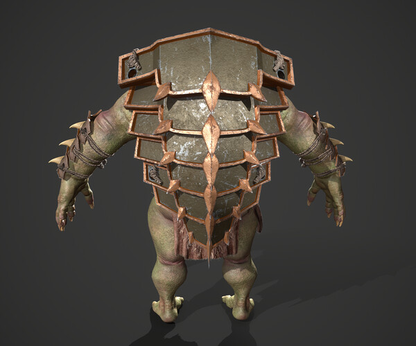 ArtStation - Ogre Turtle | Game Assets